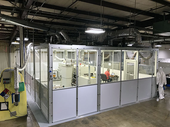 Semi-Hardwall Cleanroom Designers | CleanZones, LLC